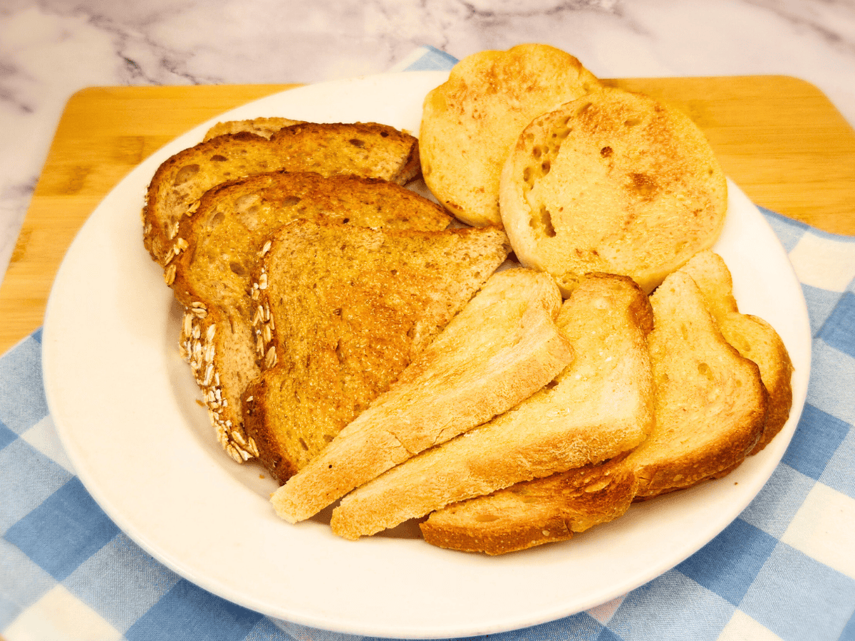 Toast or English Muffin *Gluten Free Toast available* - Half Day Cafe