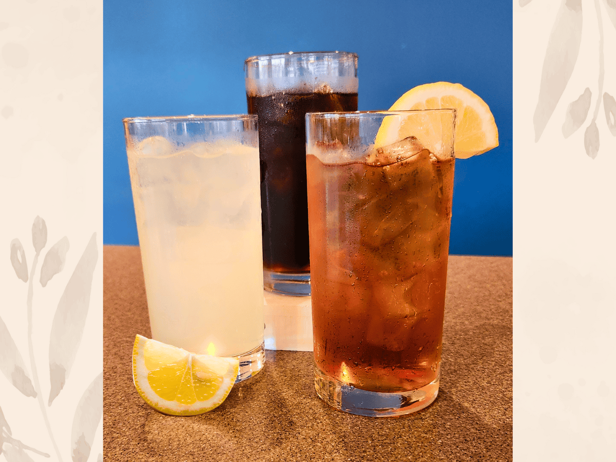 Iced Tea, Lemonade & Coke Products - Half Day Cafe
