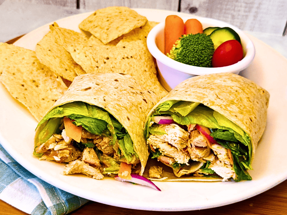 Thai Chicken Wrap - Half Day Cafe